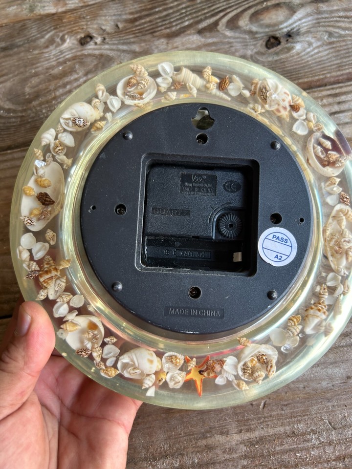 Vintage First Time Shell Clock | eBay