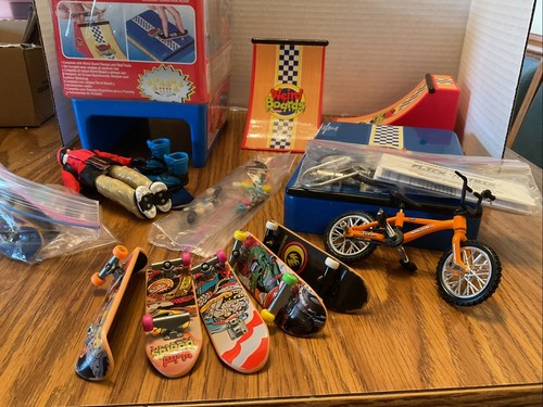 Lot of Tech Deck Weird Boards & Other Fingerboard Skateboard Ramps ...