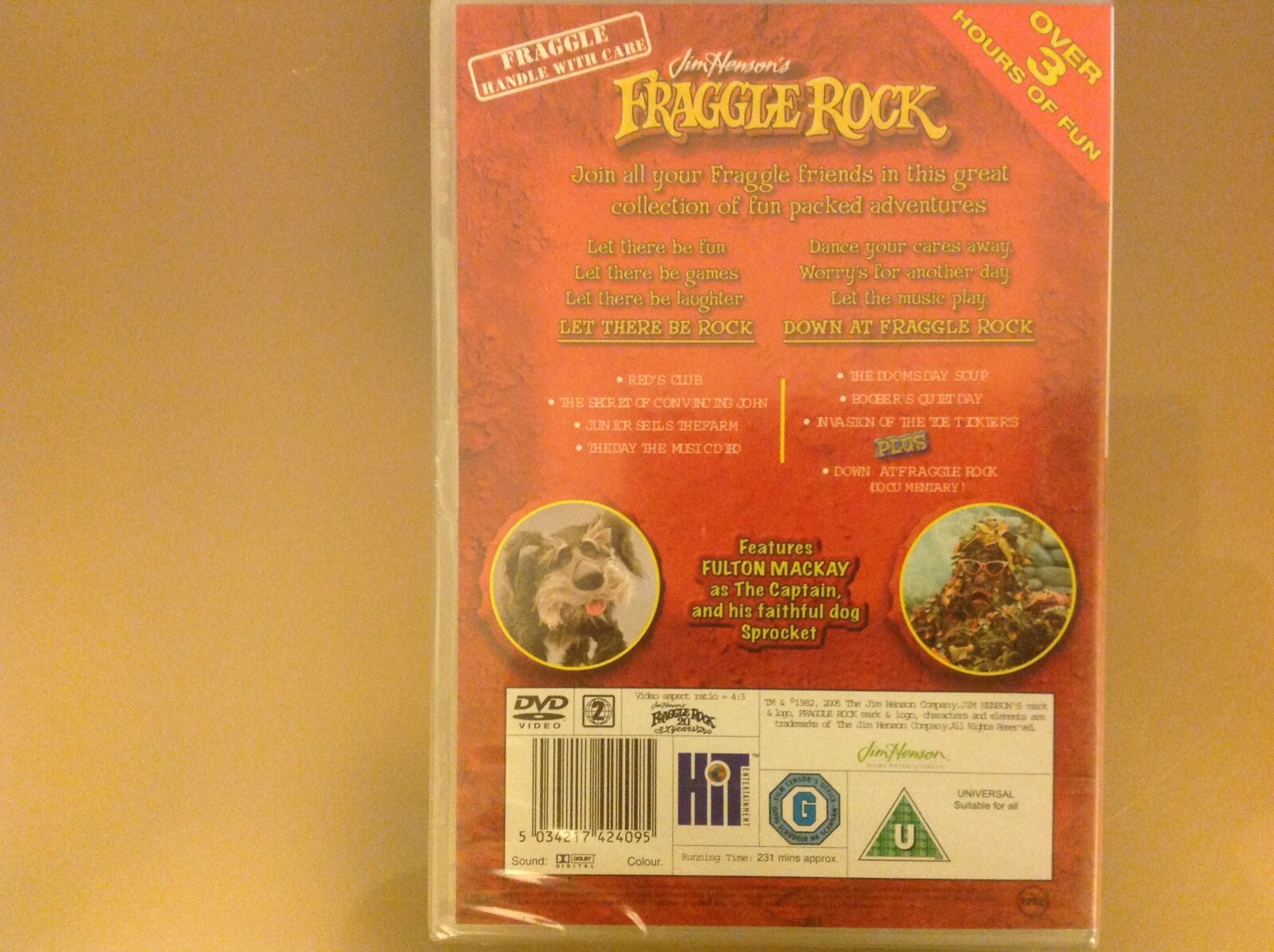 Jim Henson's Fraggle Rock - Let There Be Rock / Down At Fraggle Rock ...