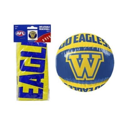 AFL West Coast Eagles Football Club Inflatable Beach Ball | eBay
