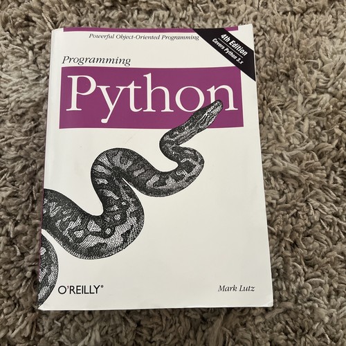 Programming Python 4th Edition Mark Lutz Powerful Object-Oriented ...