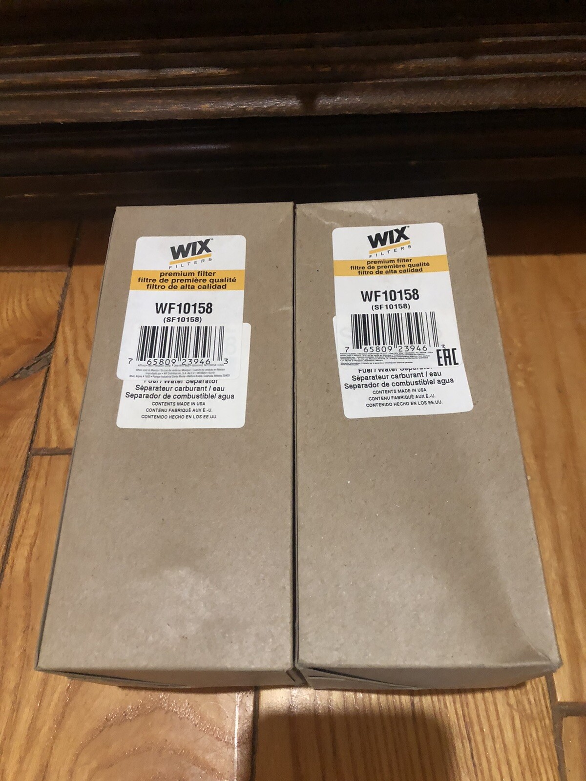 WIX WF10158 - Fuel filter cross reference