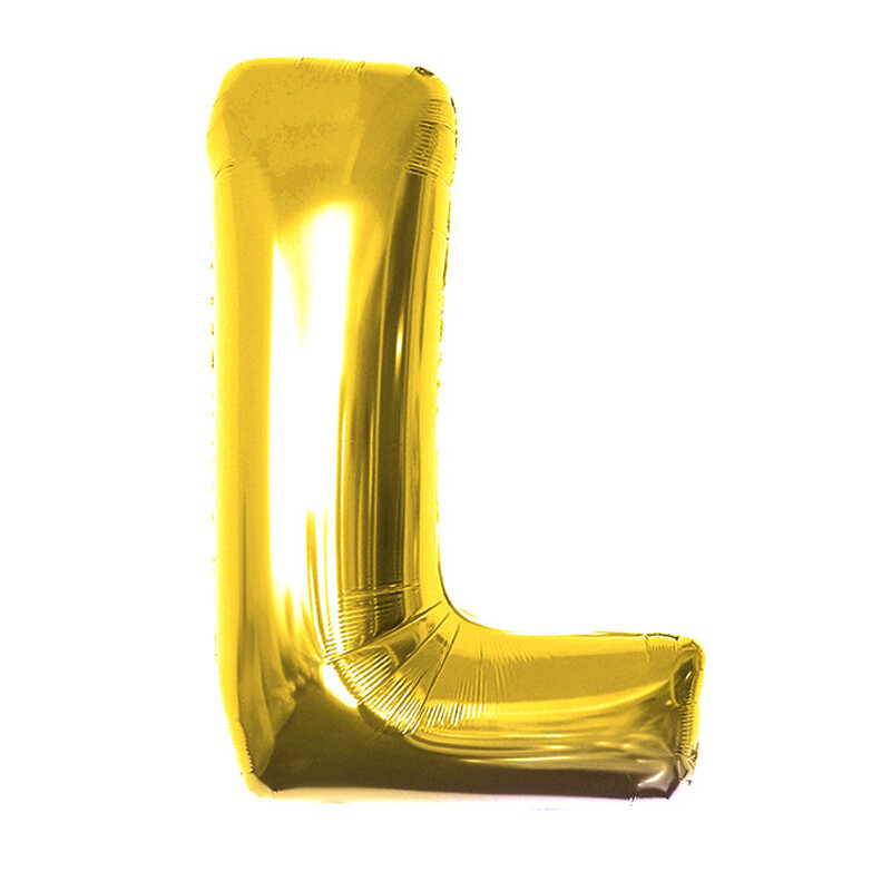 16" 40" Inch Gold Number Alphabet A-Z Letters Balloons Birthday Baby ...