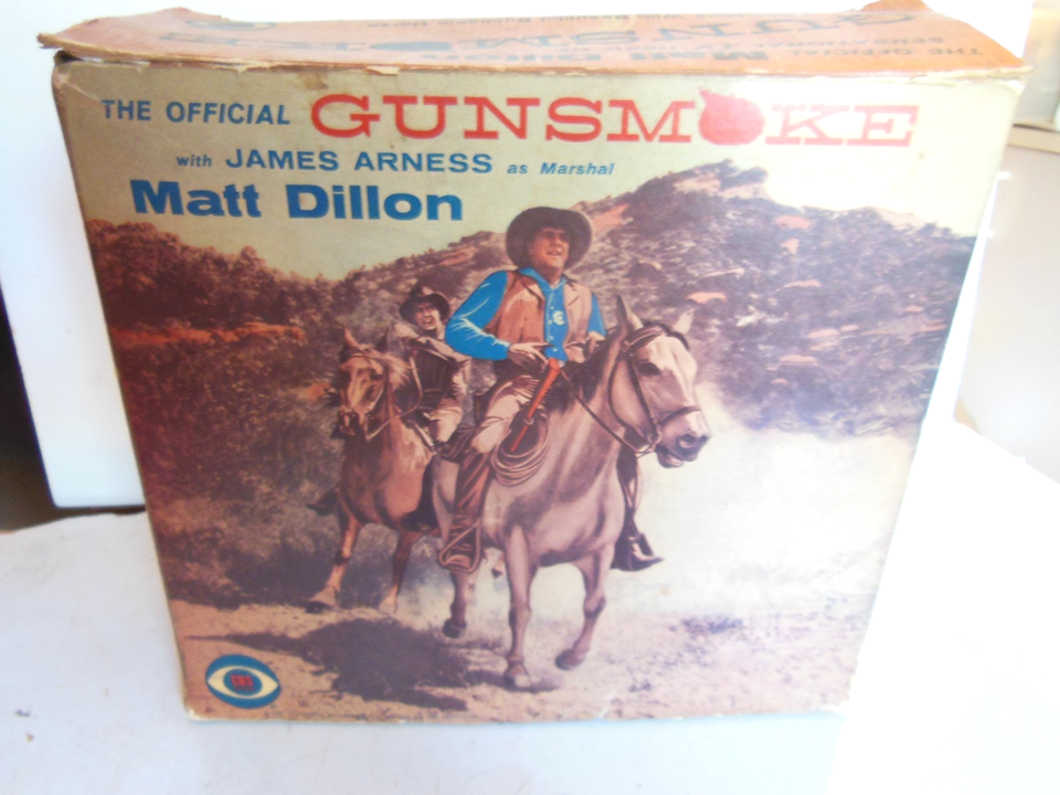 1950's USA HARTLAND Matt Dillon -GUNSMOKE Western Rider set + original ...