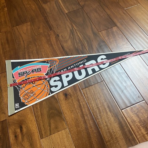 Vintage San Antonio Spurs 1990's Felt Pennant, NBA Basketball Western ...