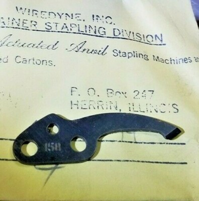 CONTAINER STAPLING CORP Anvil 158 Wiredyne Actuated Carton Stapling ...