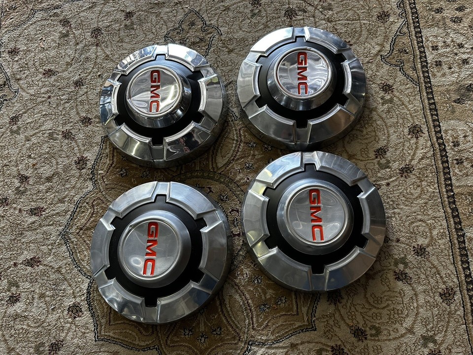 VINTAGE 1967-72 GMC SIERRA TRUCK 3/4-1 TON DOG DISH POVERTY HUBCAPS ...