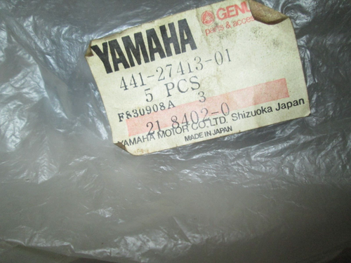 NOS GENUINE Yamaha LB80 MJ50 QT50 Foot Rest Step Rubber Cover 441-27413 ...