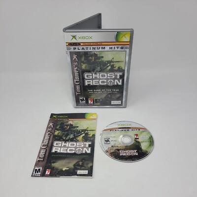 Tom Clancy's Ghost Recon Original Xbox Game Complete Tested Working | eBay