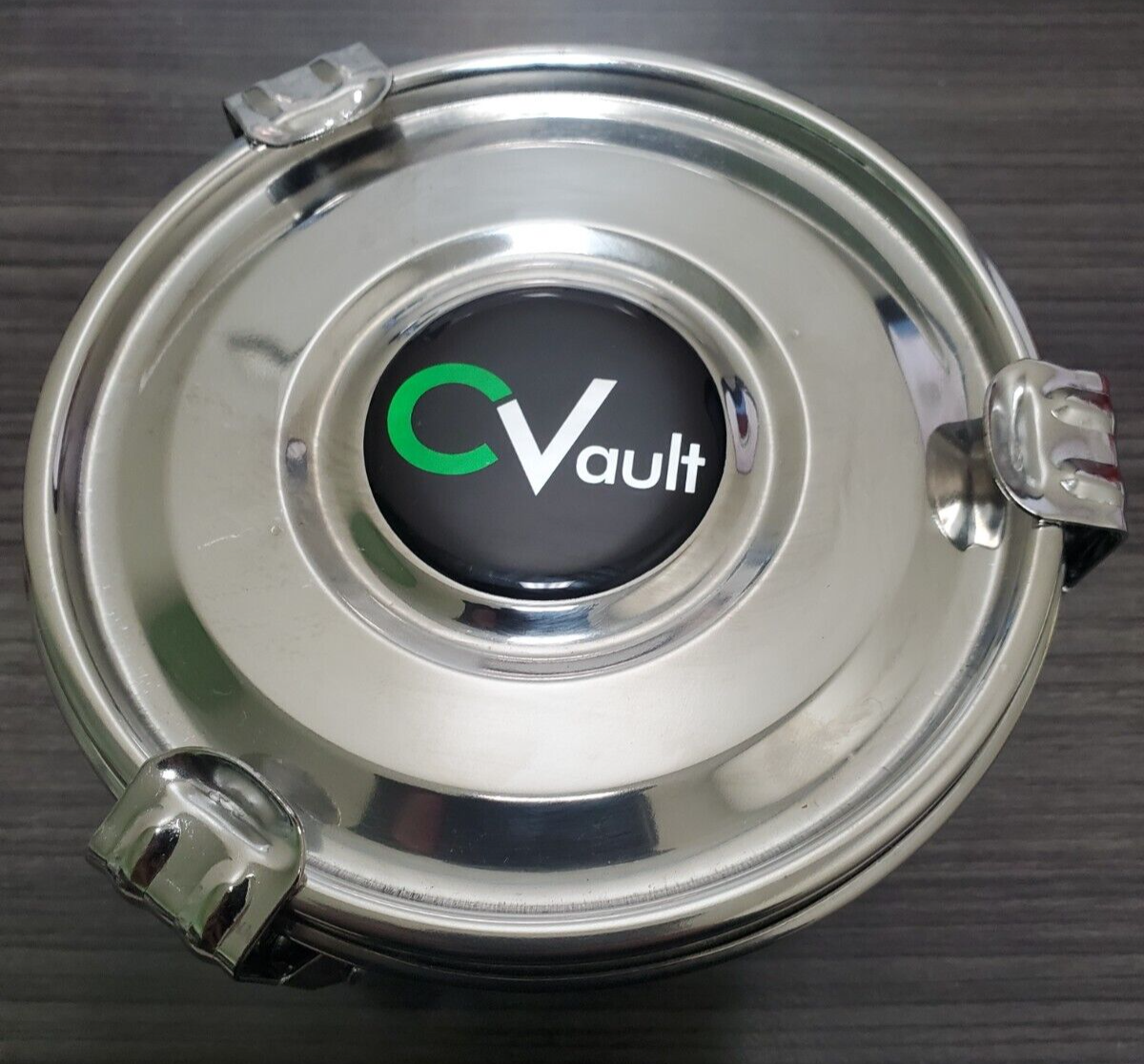 CVault 1L Humidity Control Airtight Metal Container + 2 Humidipak ...