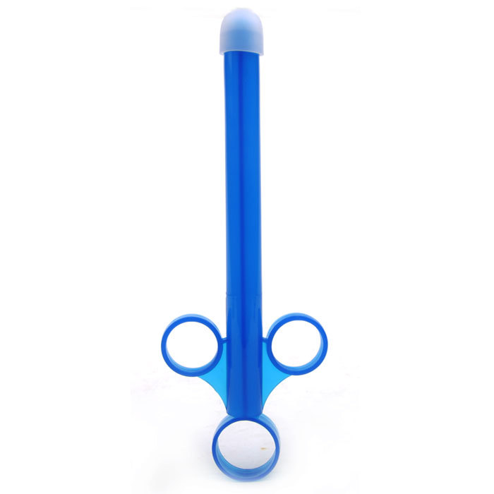 Blue XL Personal Lubricant Launcher Anal Lube Shooter Applicator Tube ...