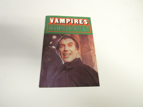 Vampires Hammer Style Robert Marrero Book First Edition | eBay
