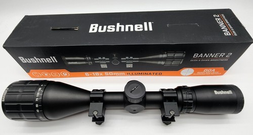 Bushnell Banner 2 Riflescope 6-18x50 SFP with rings RB6185BS12 | eBay