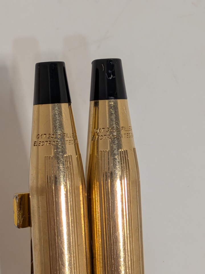 Vintage PEPSI Cross 10K Gold Filled And Bradley Advertising Pen ...