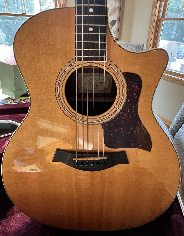 Taylor 414-CE Acoustic-Electric Guitar w/ Hardshell Case - Used | eBay