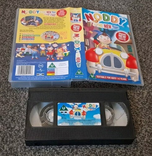 NODDY THE NEW TAXI TOO MANY NODDIES MAGIC BAGPIPES PAL VHS VIDEO KIDS ...