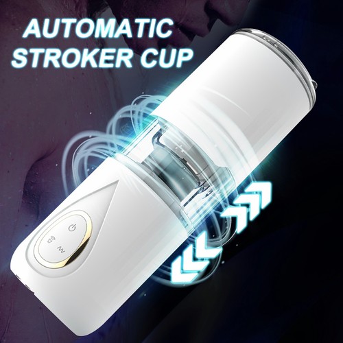 Automatic Male Masturbaters HandsFree Rotating Thrusting Stroker Pussy ...