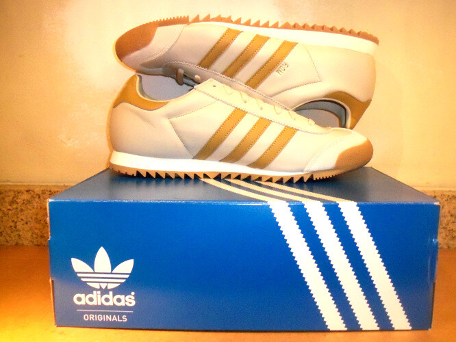 BRAND NEW! ADIDAS ! ROM! (WHITE/GREEN, CLEAR BROWN/RAW SAND/GUM) 13 ...