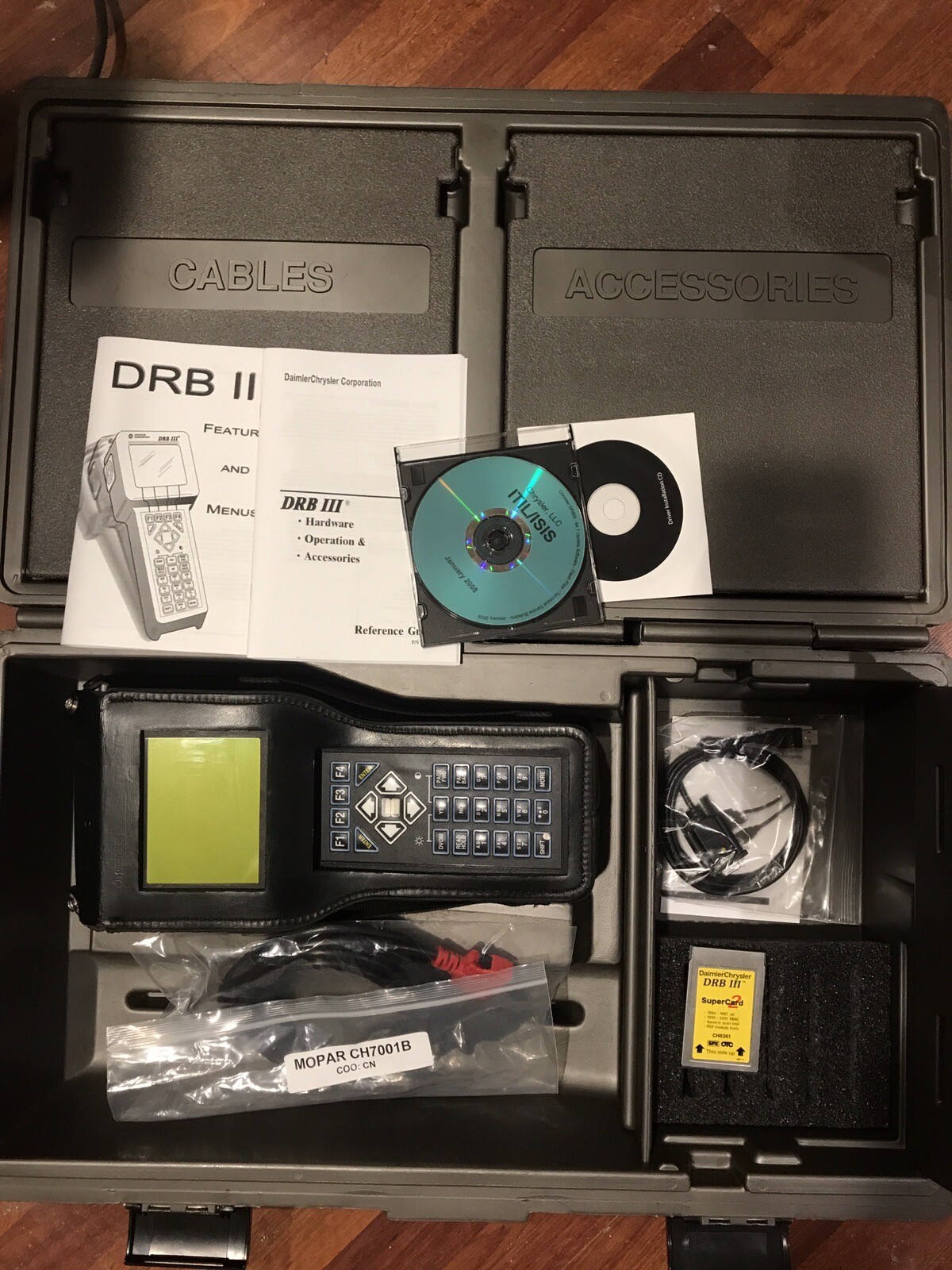 CHRYSLER DRB 3 DIAGNOSTIC SCAN TOOL KIT CDJR MOPAR DODGE JEEP VIPER RAM ...