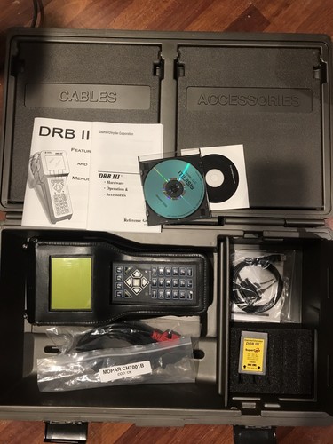 CHRYSLER DRB 3 DIAGNOSTIC SCAN TOOL KIT CDJR MOPAR DODGE JEEP VIPER RAM ...