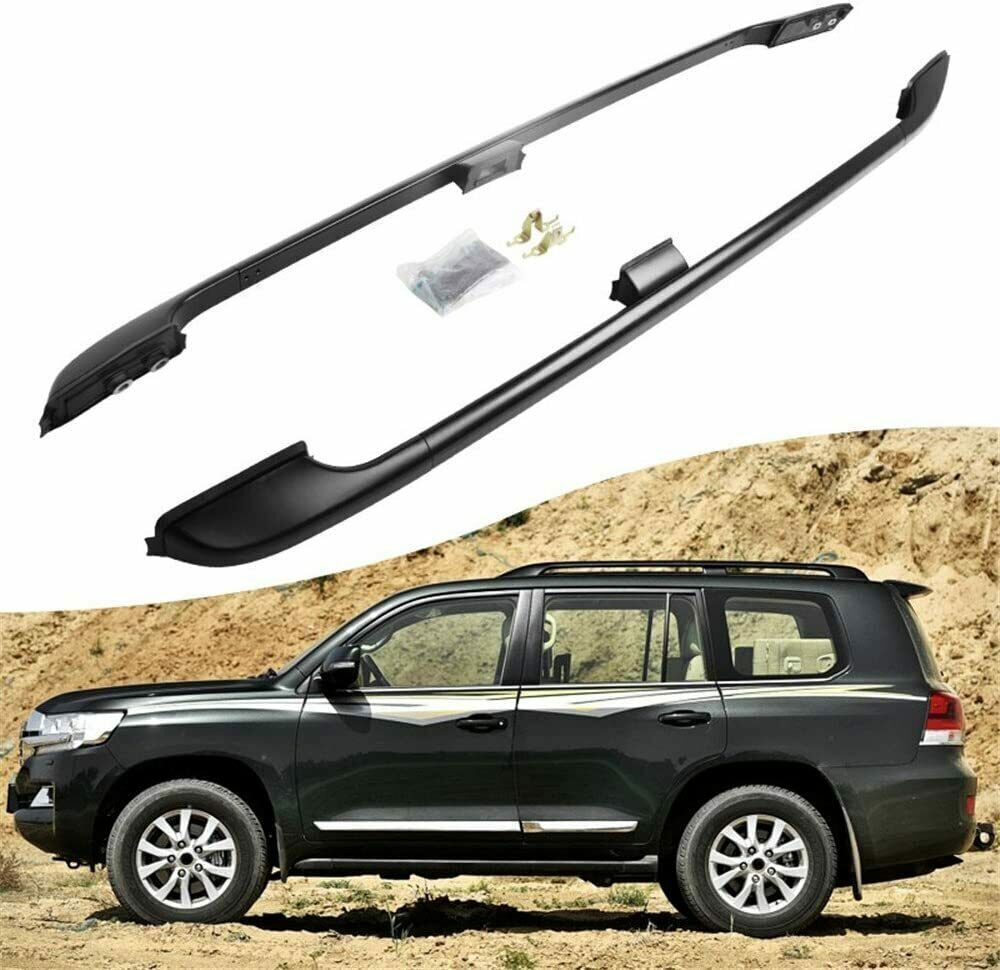 2Pcs Fits for Land Cruiser FJ200 LC200 2008-2021 Roof Rack Roof Rail ...