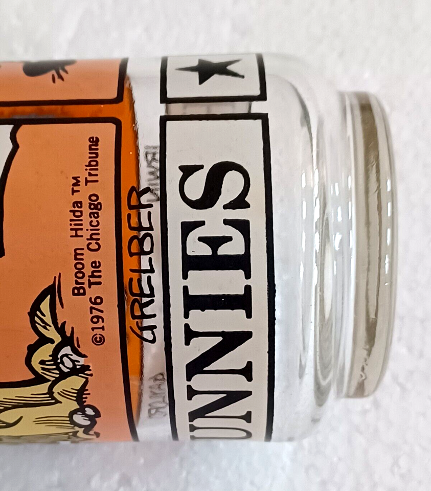 Broom Hilda Grelber Character Glass 1976 The Sunday Funnies Russell ...