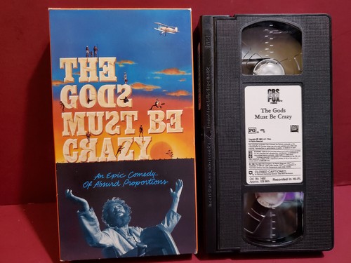 VHS The Gods Must Be Crazy - CBS FOX Comedy - BUY2GET1 | eBay