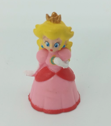 Princess Peach Mini Figure Jakks Super Mario Bros Micro Land Nintendo ...