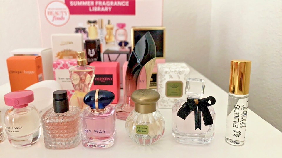 12 Pc ULTA Beauty Finds Summer Fragrance Library Mini Perfume Set, New ...