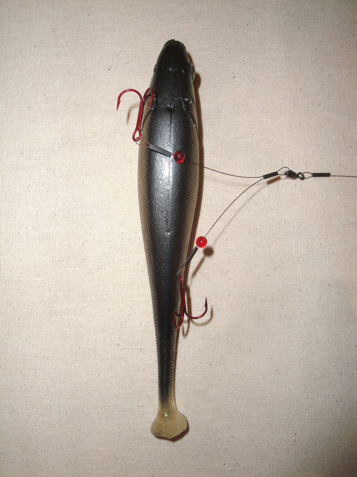 3 - ICE FISHING BLEEDING QUICK STRIKE / SMELT TIP UP RIGS Beaver Dam ...