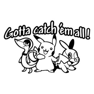 8.2" POKEMON Vinyl Decal Sticker Car Window Laptop Pikachu Game | eBay