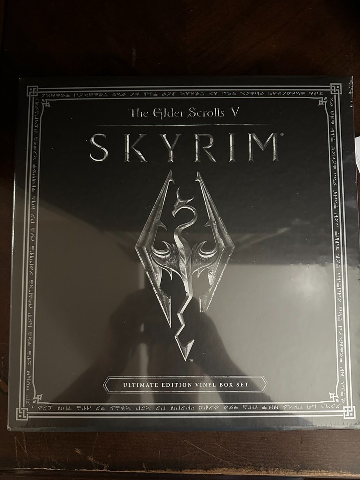 ELDER SCROLLS V SKYRIM - Soundtrack, Ltd 180G 4LP CLEAR COLOR VINYL BOX ...