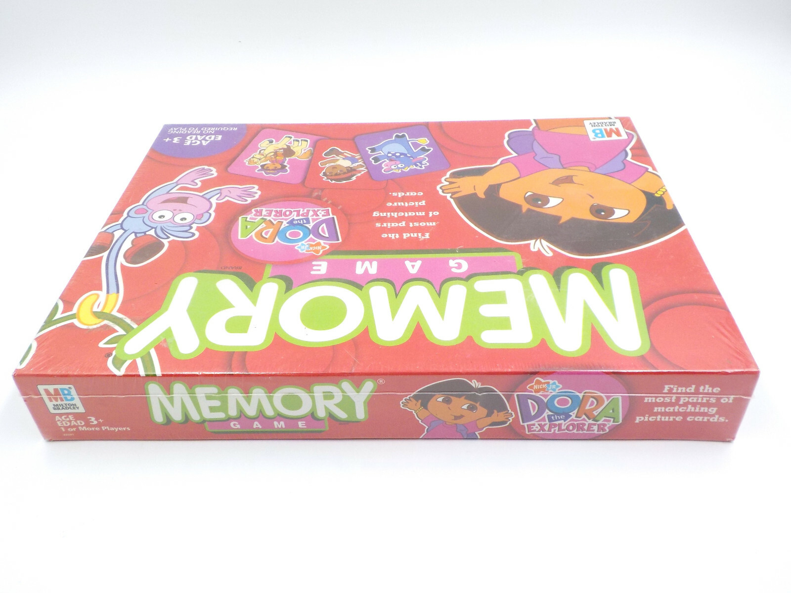 Dora the Explorer Memory Game, Milton Bradley Hasbro 2004, Never Opened ...