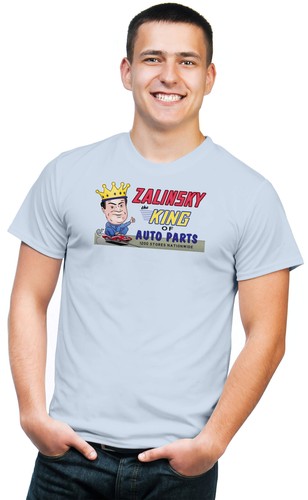 BSW Men's Zalinsky Auto Parts Tommy Boy Movie Shirt | eBay