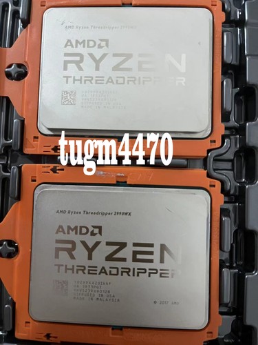 AMD Ryzen Threadripper 2990wx 32 cores, 64 threads CPU frequency: 3GHz ...