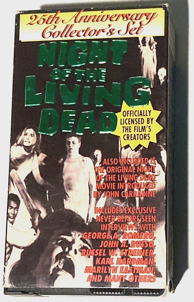 Night of the Living Dead VHS 25th Anniversary Collector’s Set | eBay