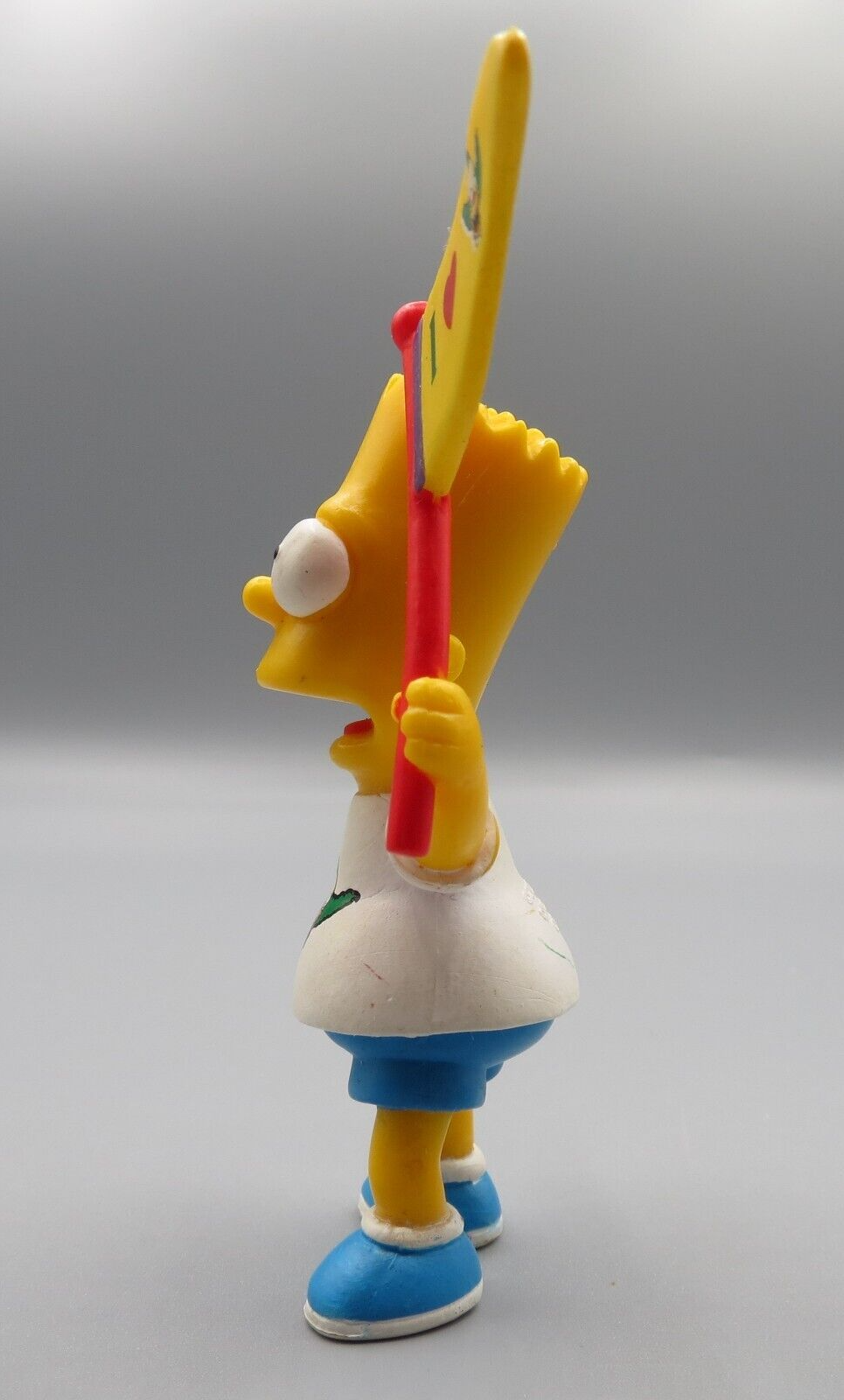 The Simpsons Bart Simpson I love Crusty flag 2005 Fox 3" figure | eBay