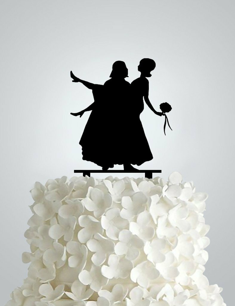 Star Wars Wedding Cake Toppers