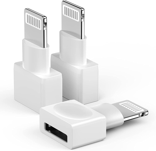 [Apple Mfi Certified] Iphone Charger Extender Adapter, 3 Pack Male ...