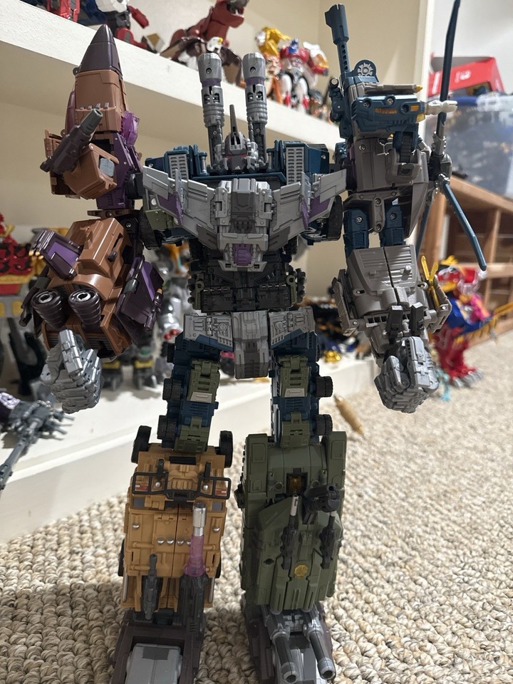 TRANSFORMERS Warbotron-Combaticons-Bruticus Set (5)-WB01 - Pre-Owned ...