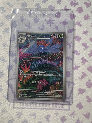 Gloom 198/197 - Pokemon Obsidian Flames Illustration Rare OBF | eBay