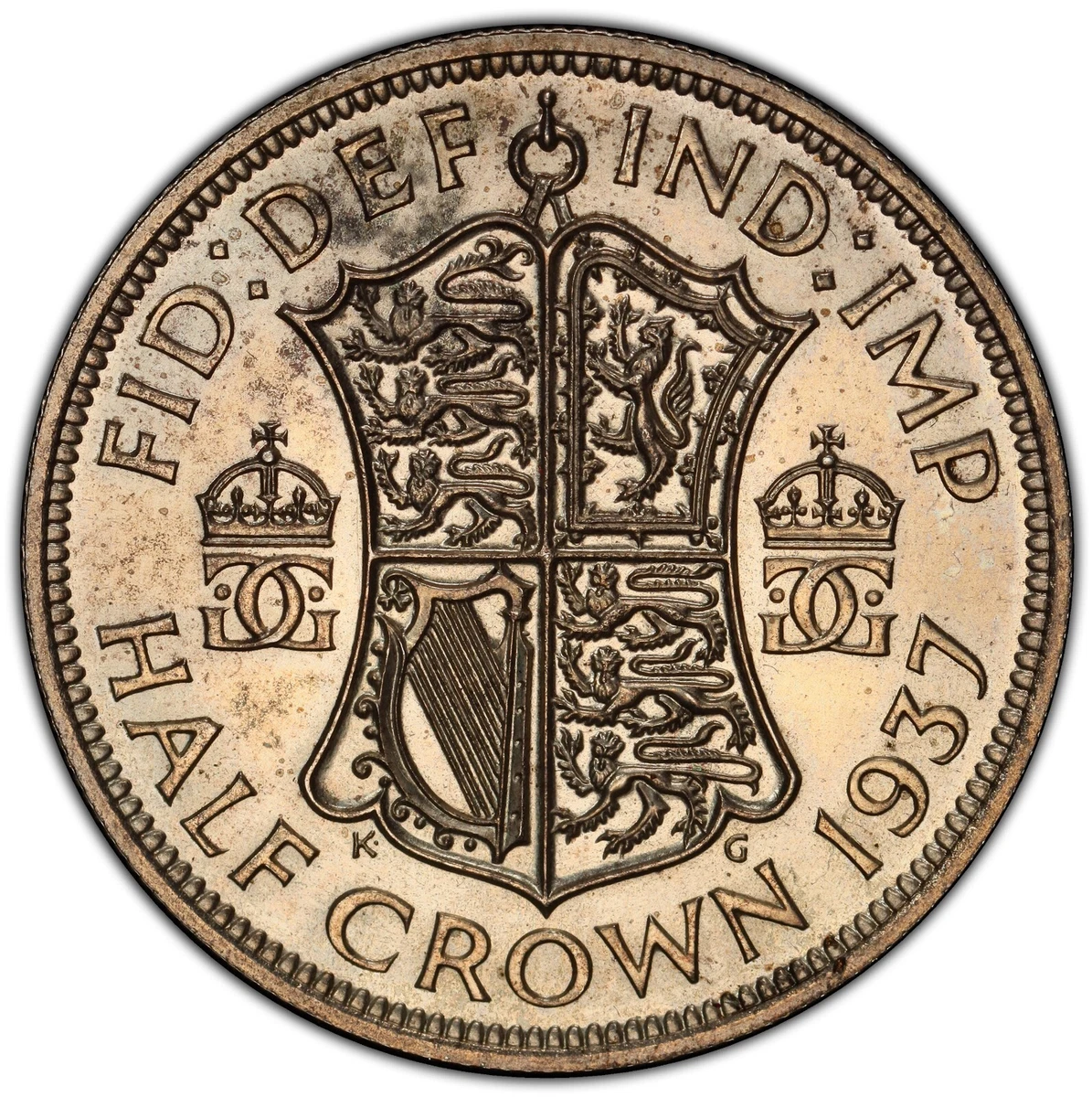 SOLD 1929 Half Crown George V Silver Coin Great Britain, 41% OFF
