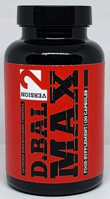 D-Bal Max Version 2 D.Bal Extreme Bodybuilding Formula 120 Capsules New ...