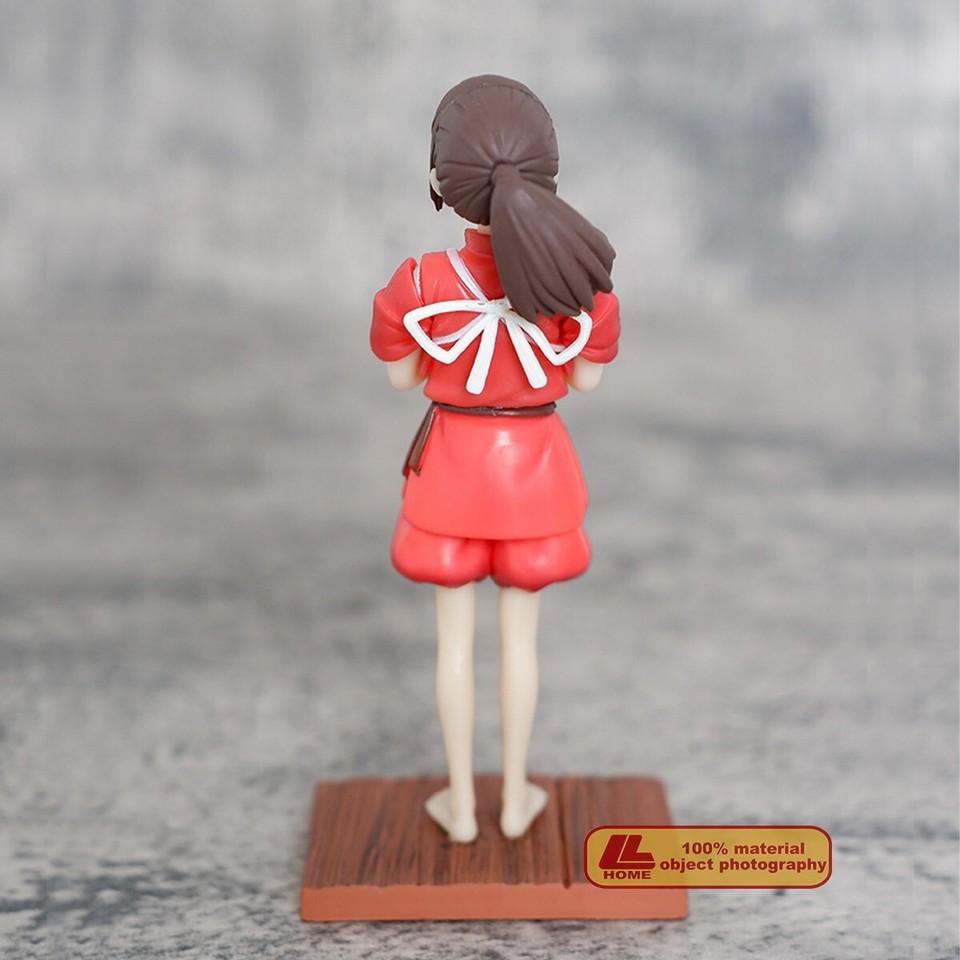 Anime character ogino chihiro lovely girl Red 1pc Figure Statue Toy ...