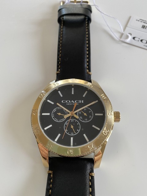 Coach Men’s Casey Watch 42mm Black Style No. W1624 for sale online | eBay