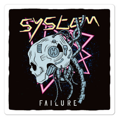 Cyberpunk System Failure Sticker Decal | eBay
