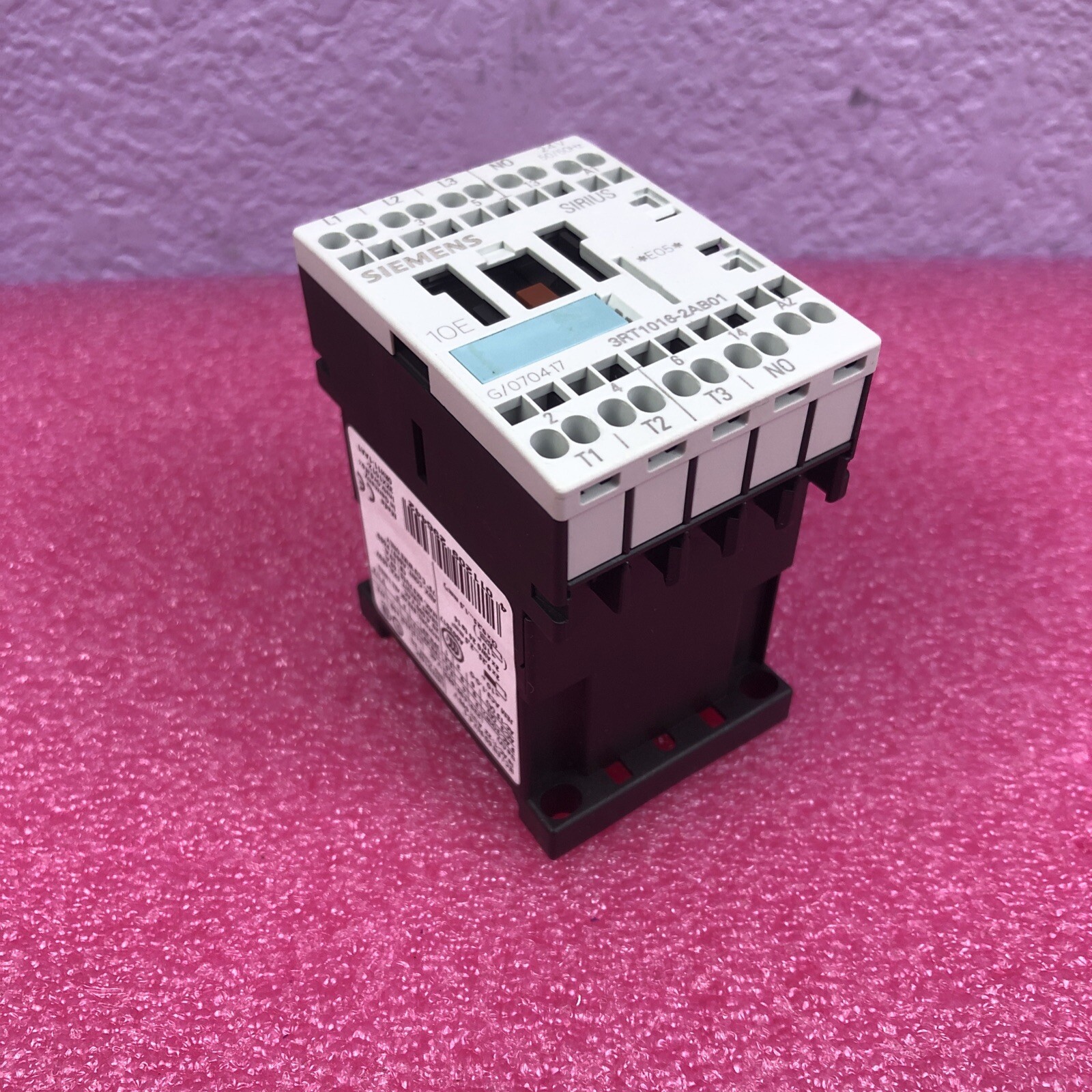 Siemens 3Hp/230V, 5Hp/460V Motor Starter Contactor Coil 24V AC, + NO ...