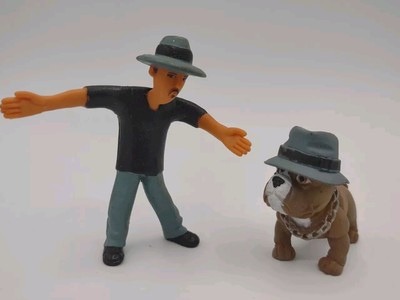 Homies * Hood Pups *BULLDOG BROWN HOOD HOUNDS DOG 2 FIGURE Lot | eBay