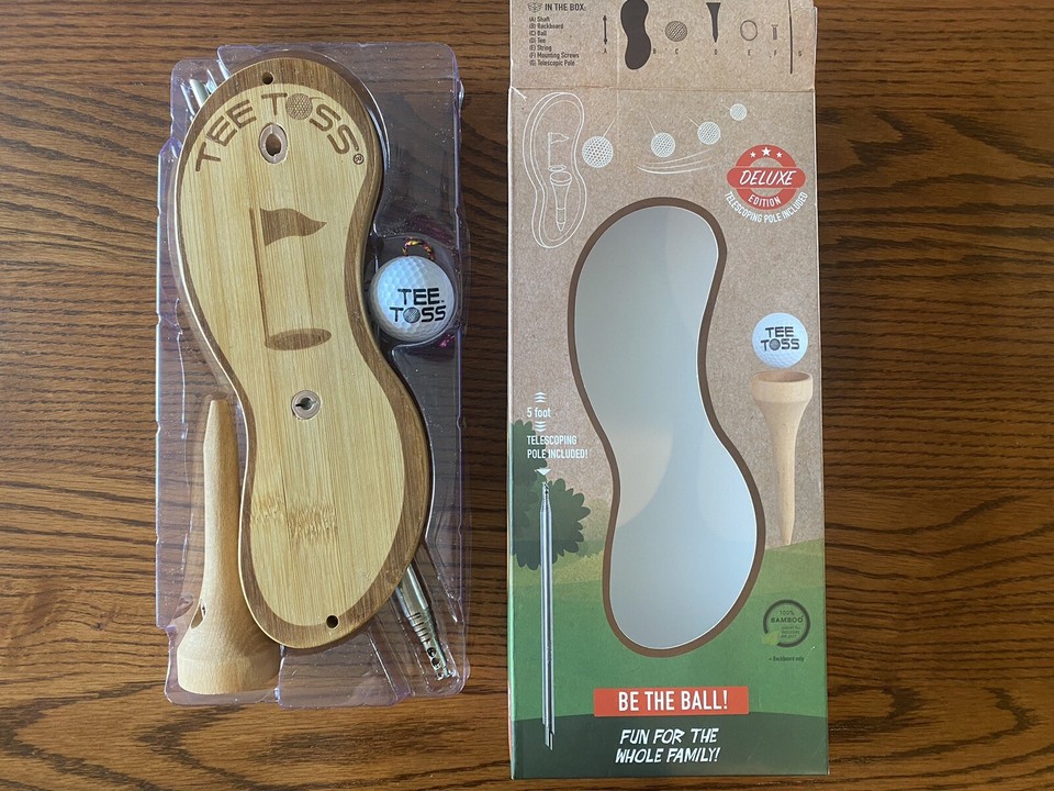 Tee Toss Deluxe Edition The Original Swing and Putt Game | eBay