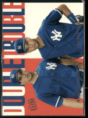 1997 Fleer Ultra Double Trouble #7 Derek Jeter / Andy Pettitte | eBay